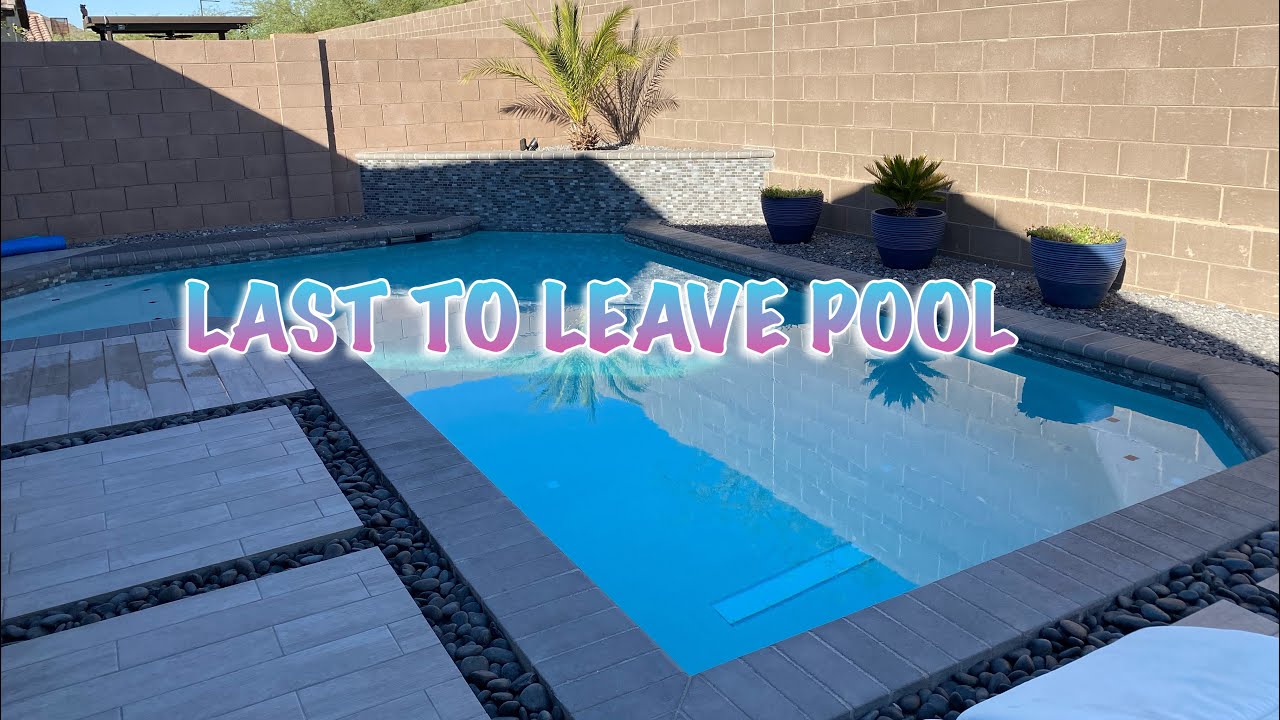 Last to Leave Pool Wins! - YouTube