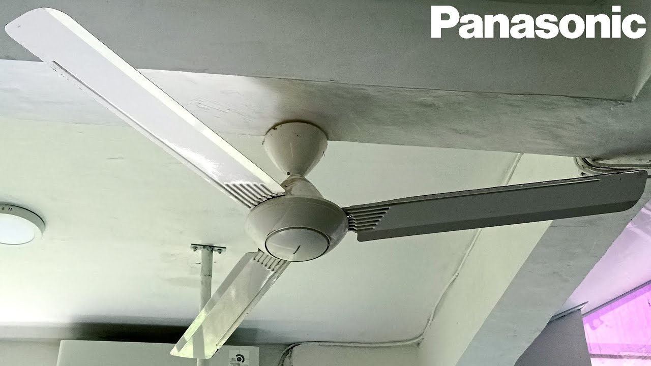 Panasonic 60" industrial ceiling fan - YouTube