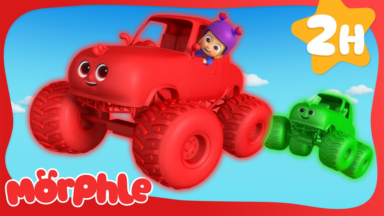 Magic Monster Trucks Race 🛻 Stories for Kids | 2 HOURS | Morphle Kids ...