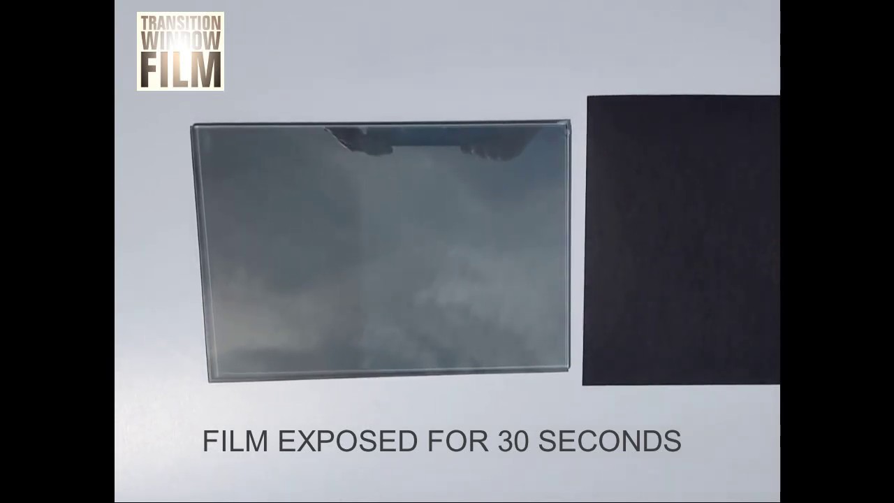 Photochromic Window Film - Transition Window Film - TWF R35 - YouTube