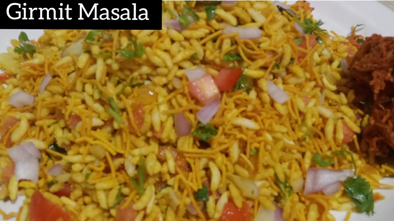 Girmit recipe/Masala puffed rice/North karnataka special Girmit recipe ...