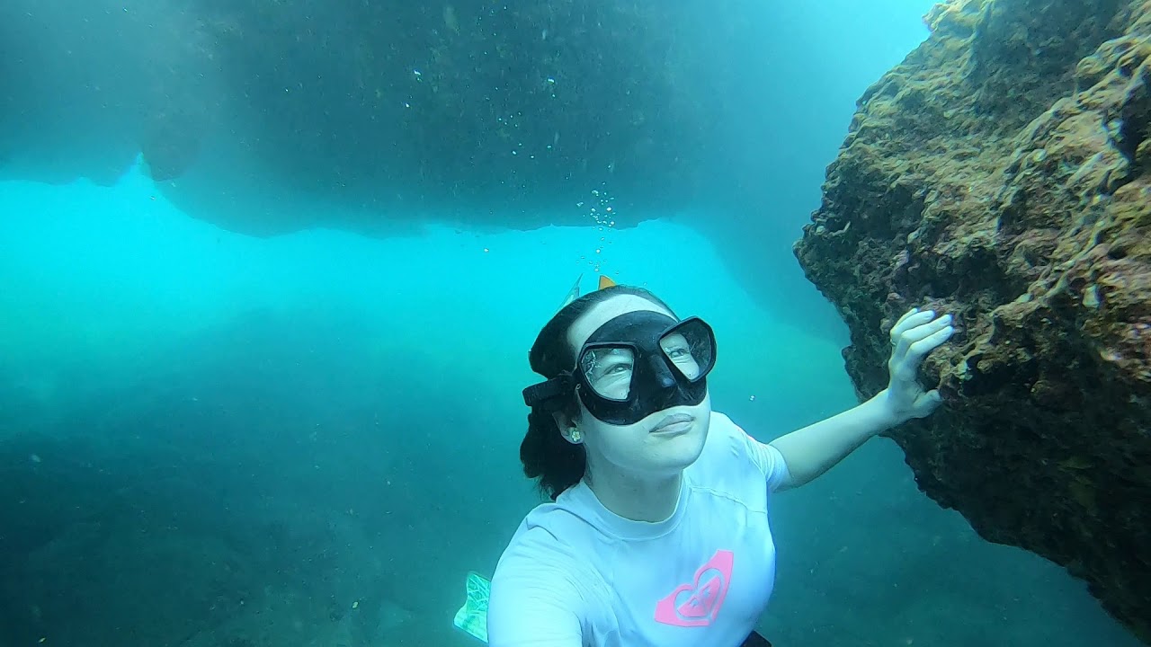 Diving Through Massive Caverns in Hawaii - YouTube