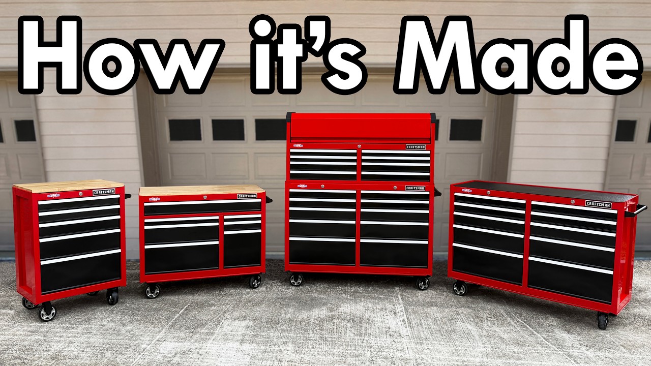 How Craftsman Makes Steel Toolboxes