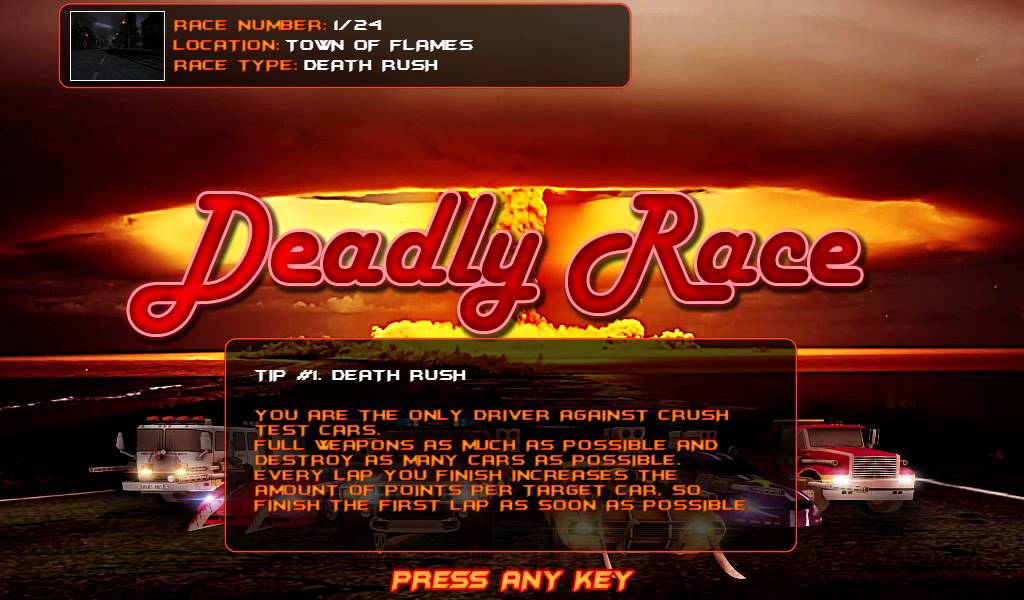 Deadly Racing - Funny PC Game RACE 1 - YouTube
