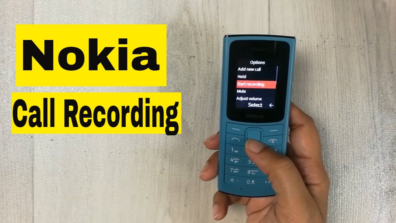 Nokia Mobile Call Recording Feature - How to Record Call on Nokia ...