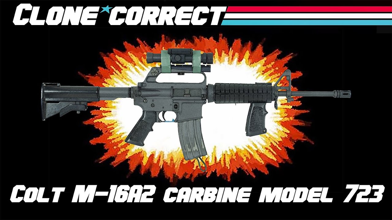 The Colt 723. Cloning that M-16A2 carbine from Blackhawk Down - YouTube