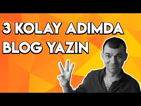 Blog Yazmak İstiyorum: 3 Adımda İlk Blog Yazınızı Hazırlayın