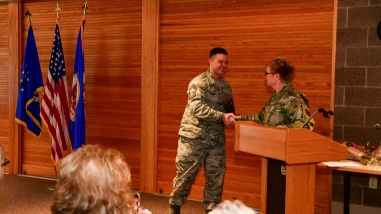 First Female State Command Chief - YouTube