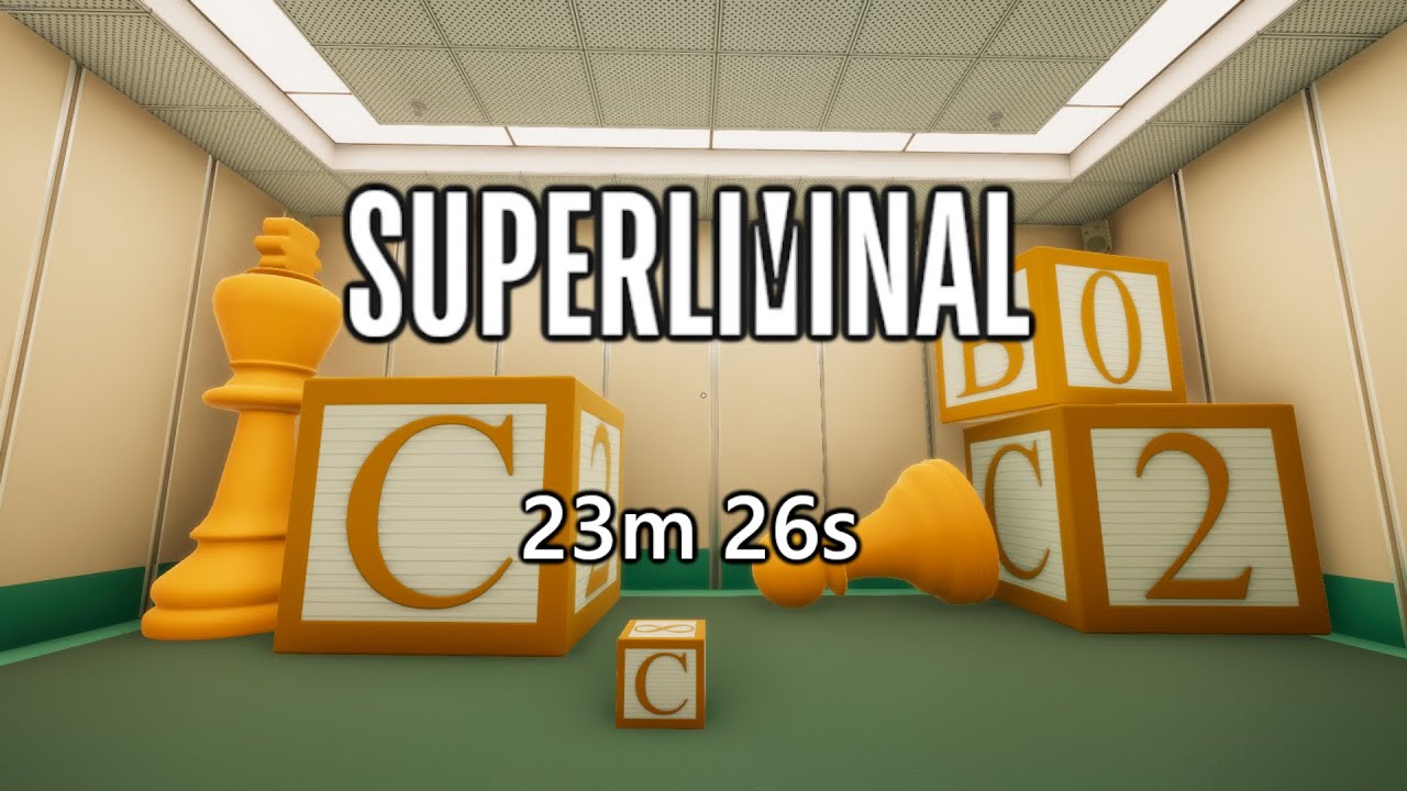 Superliminal Glitchless Speedrun - 23:26.600 - YouTube