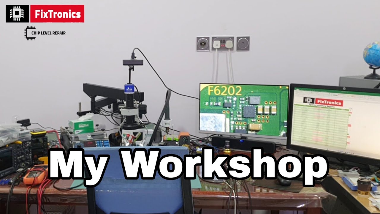 My workshop workbench - YouTube
