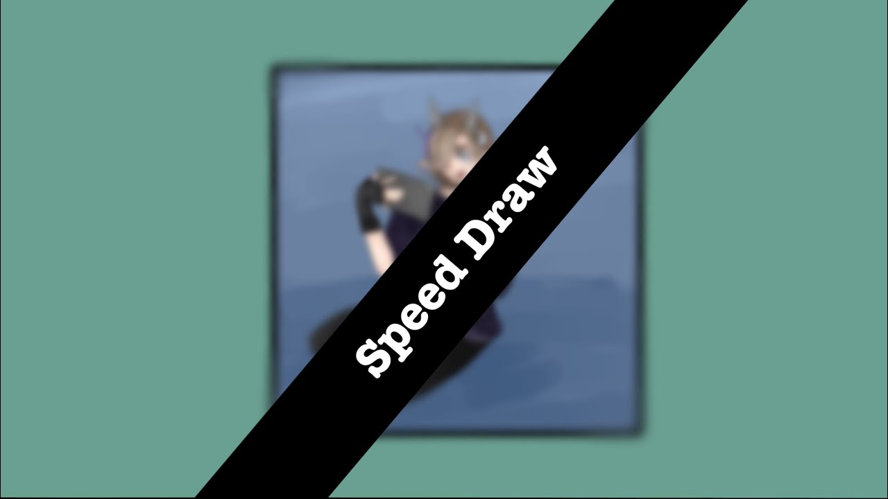 Speed Draw // Main OC // full image on community post! - YouTube