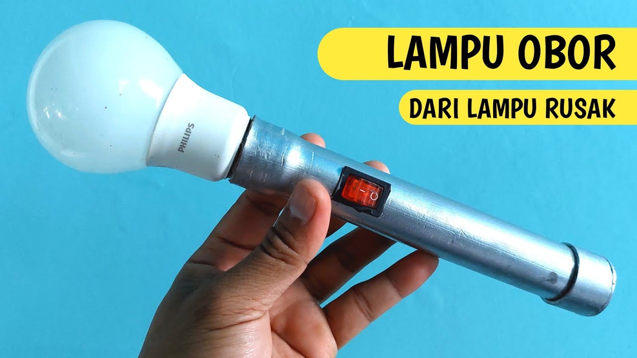 ide kreatif, lampu obor malam takbiran , obor elektrik. - YouTube
