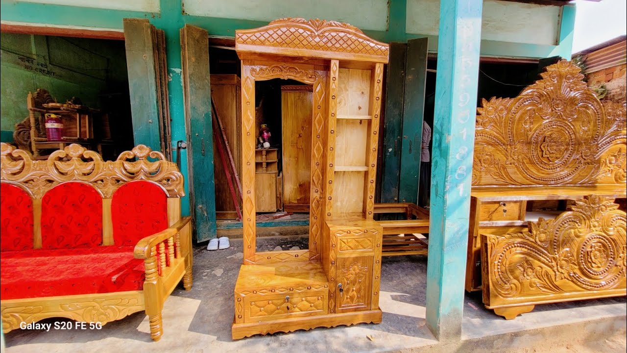 Wooden dressing table design one side box | Dressing table design ...