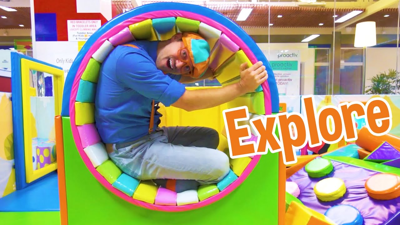 Blippi Visits an Indoor Playground (Funtastic Playtorium) | Kids Learning Videos | Blippi Videos ...