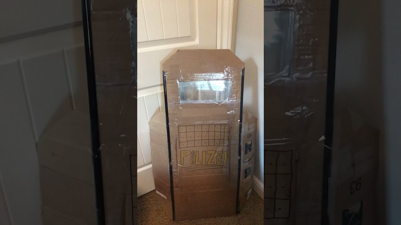 Cardboard blitz Riot shield (Rainbow six Siege) - YouTube