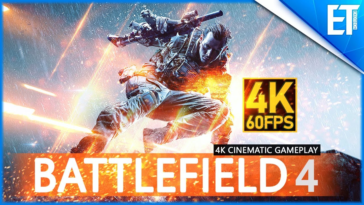Battlefield 4 - Cinematic Gameplay No HUD 4K 60fps - YouTube