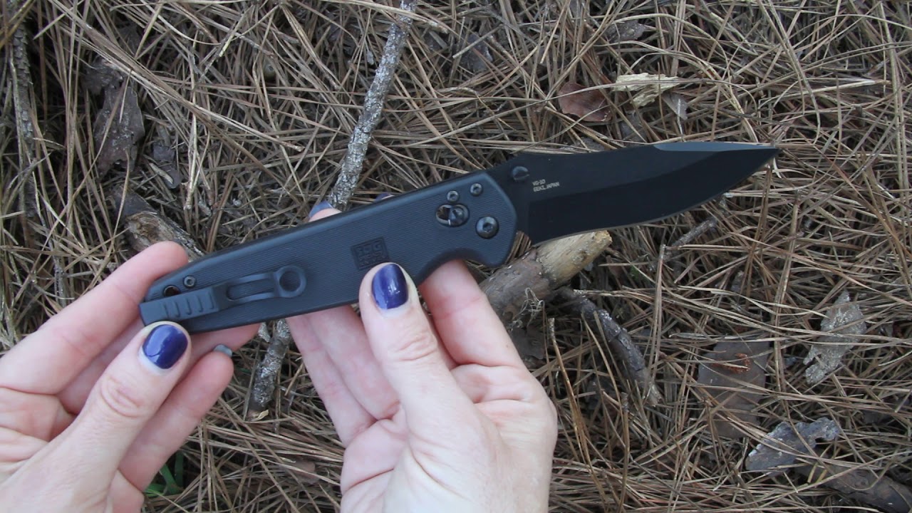 SOG Visionary II Knife VS-02 - video demo - YouTube
