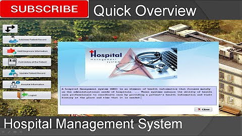 Hospital Management System in java (JFrame, Mysql Database, Netbeans IDE) - YouTube