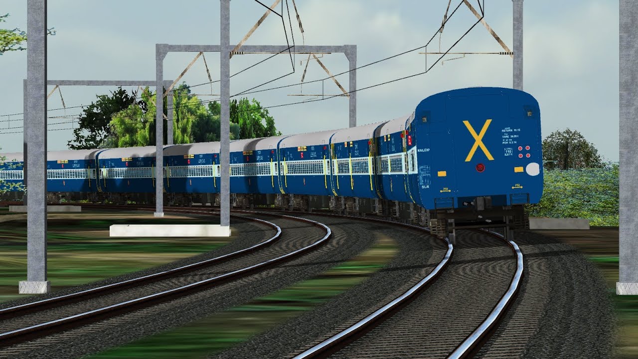 TRAIN MOVING WITHOUT ENGINE ll ACCIDENT OCCURS ll INDIAN RAILWAYS - YouTube