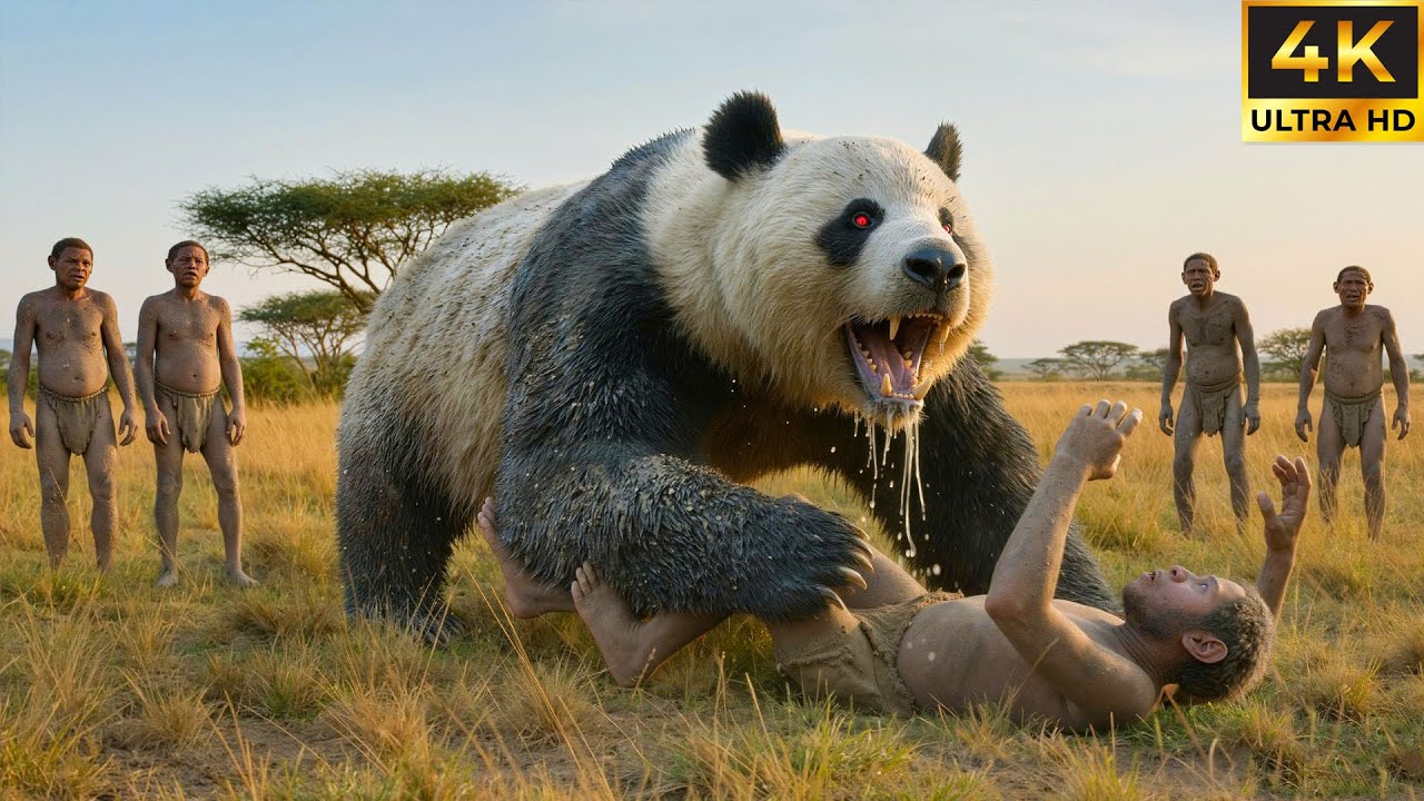 Life Million Years Ago | Early Humans & Giant Panda Encounters - YouTube