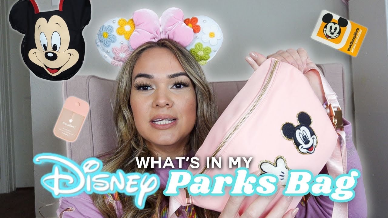 What's in my DISNEY PARKS BAG (Disney Essentials) 2024 - YouTube