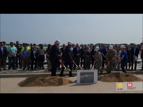 Groundbreaking Ceremony for the Lock and Dam 22 Fish Passage Project ...