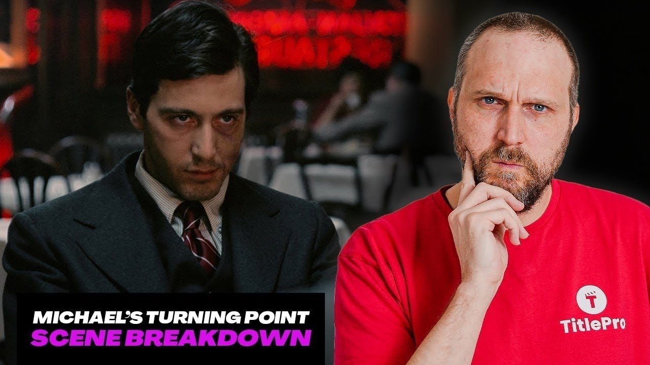Michaels Turning Point | The Iconic Godfather Restaurant Scene - YouTube