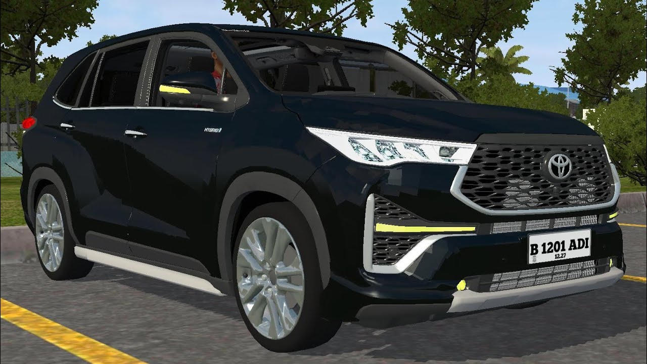 Mod BUSSID - Toyota Innova Zenix Q Modellista - YouTube