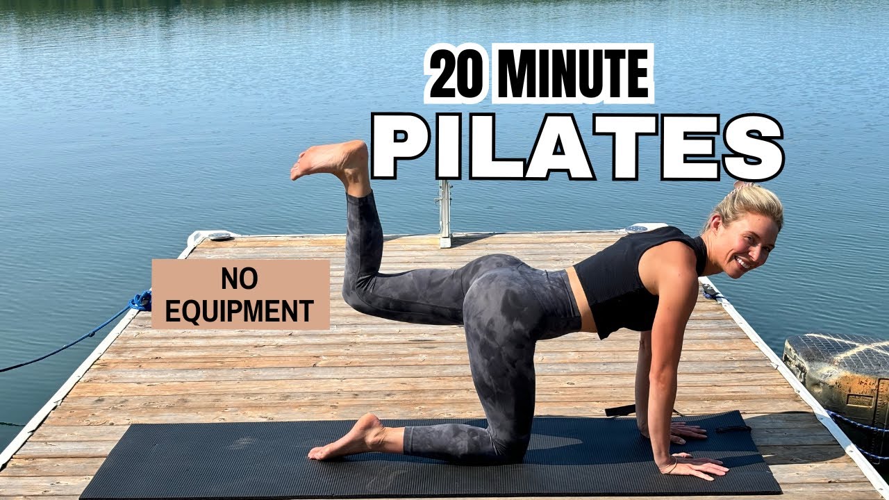 20 Minute At-Home Pilates Workout - No Equipment - Glutes & Triceps ...