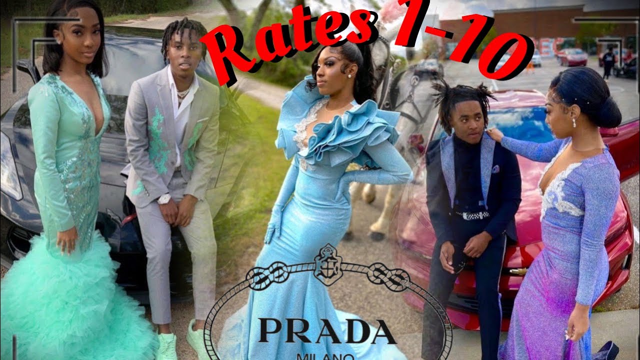 RATING PROM OUTFITS 1-10!!!🤩 - YouTube