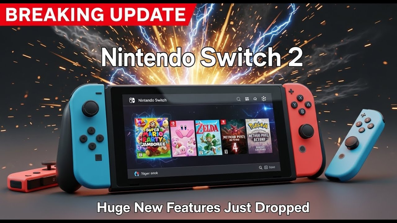 Nintendo Switch 2 BREAKING Update – Huge New Features Just Dropped ...