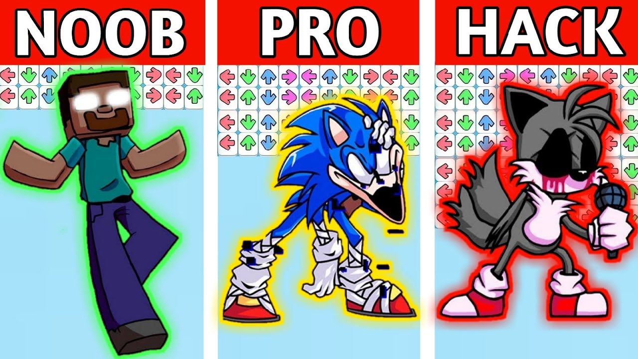 FNF Character Test | NOOB vs PRO vs HACKER | Gameplay VS Playground ...