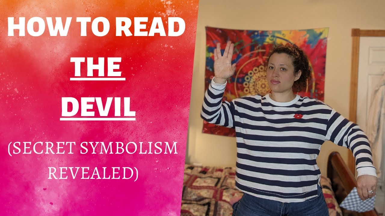 DEVIL tarot card MEANING & SYMBOLISM (Includes reversed meanings ...