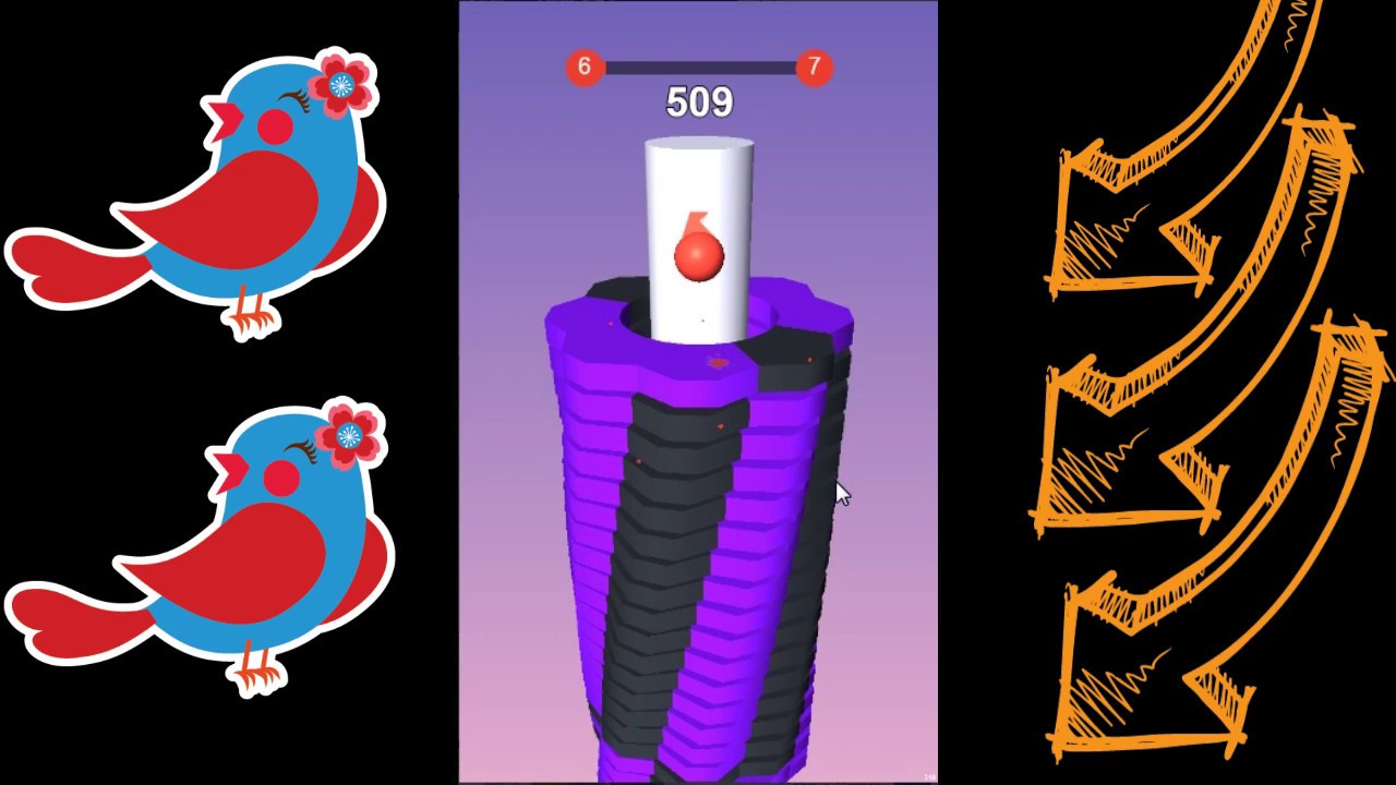 Stack Hit 3D game - YouTube