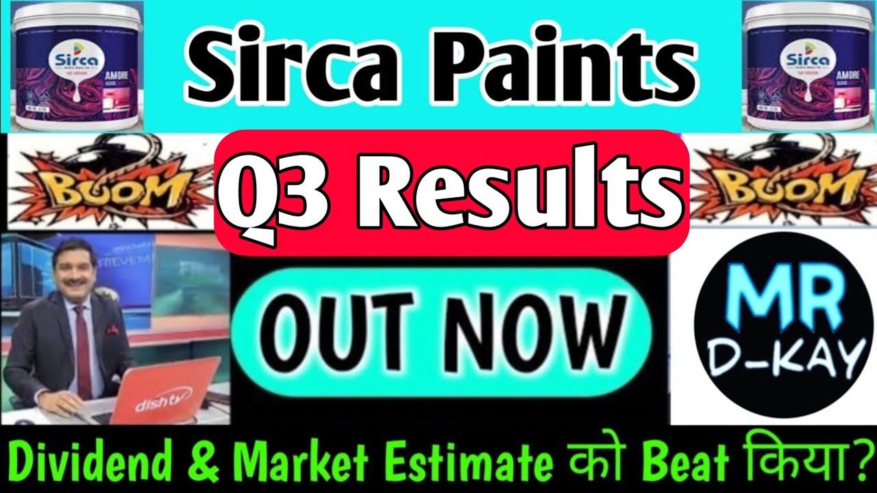 Sirca paints Q3 Results 2025 | sirca paints share latest news | sirca ...
