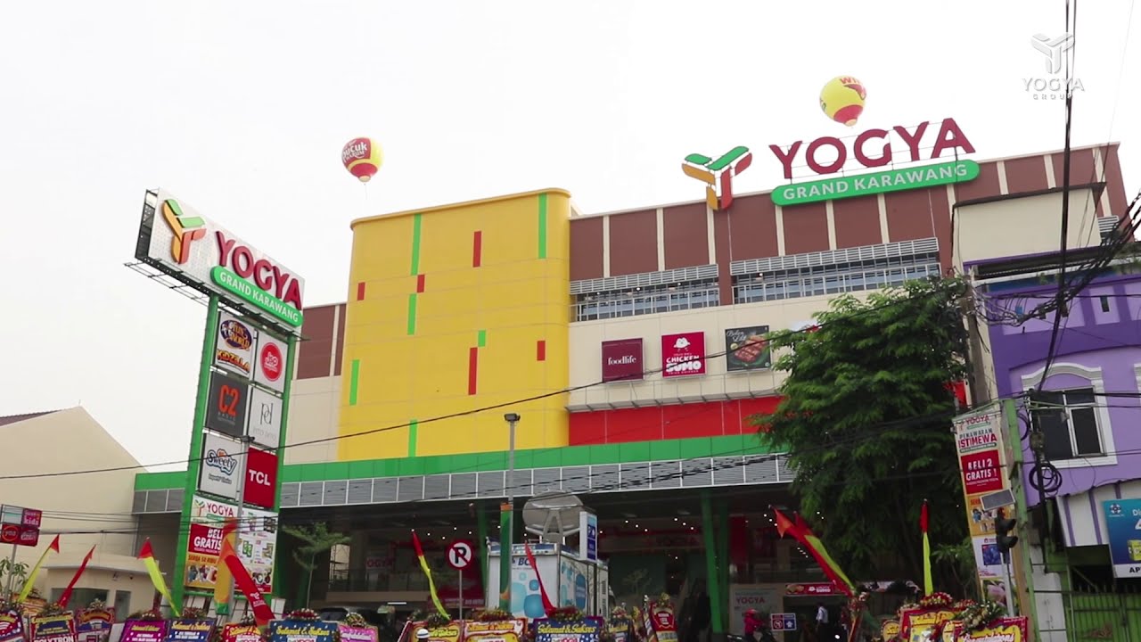 Grand Opening Yogya Grand Karawang - YouTube