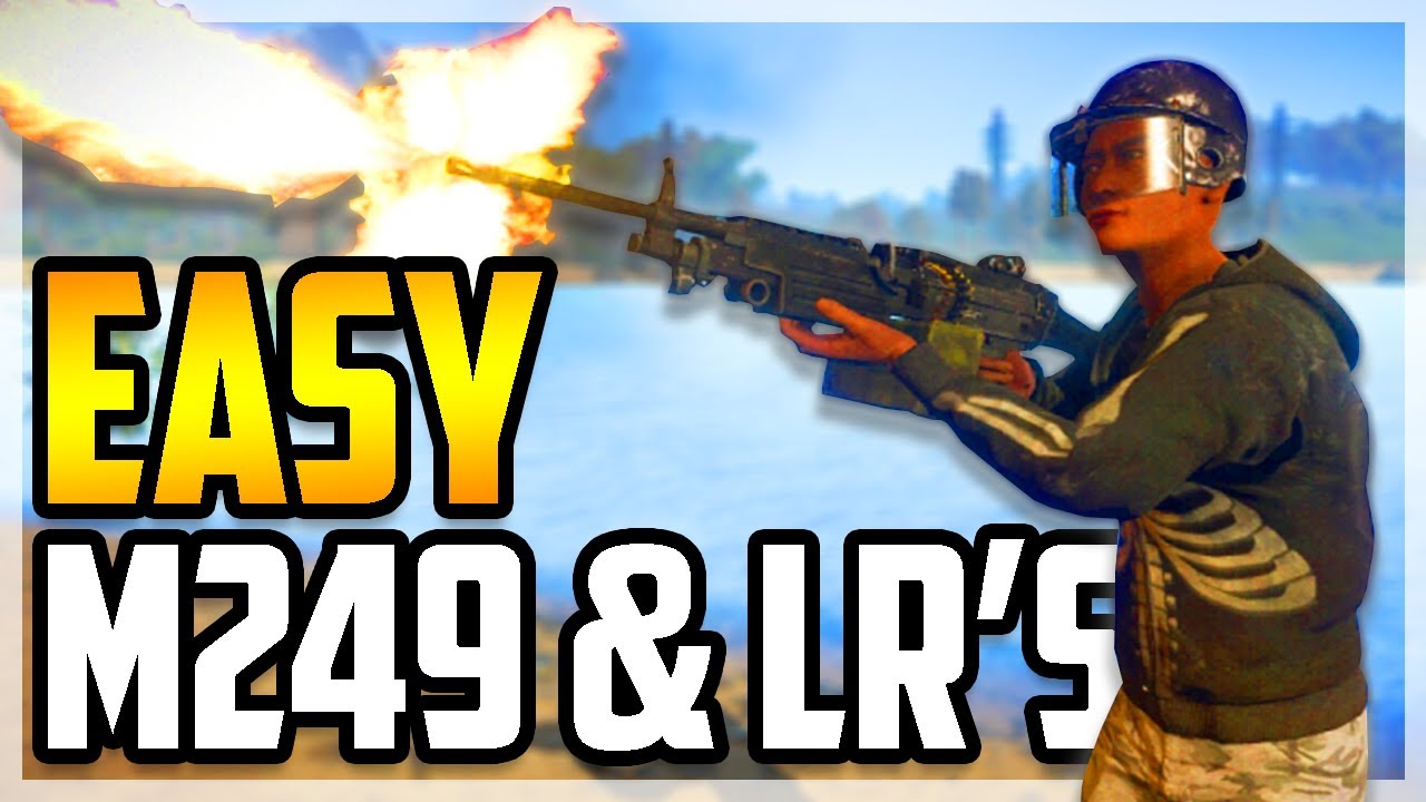The Easiest M249 Of My Life! *Counter Raid and PVP* | RUST CONSOLE ...