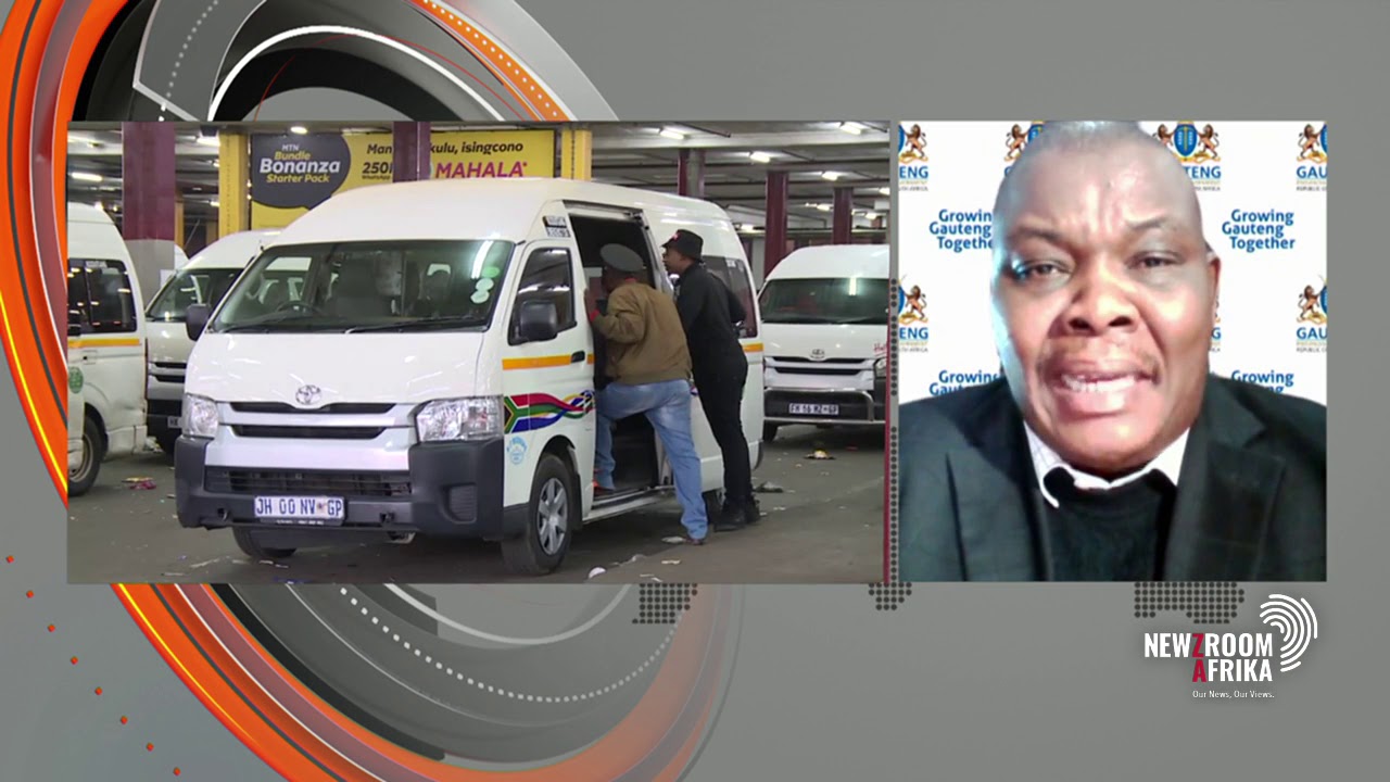 Gauteng MEC for transport Jacob Mamabolo hopeful that SANTACO and ...