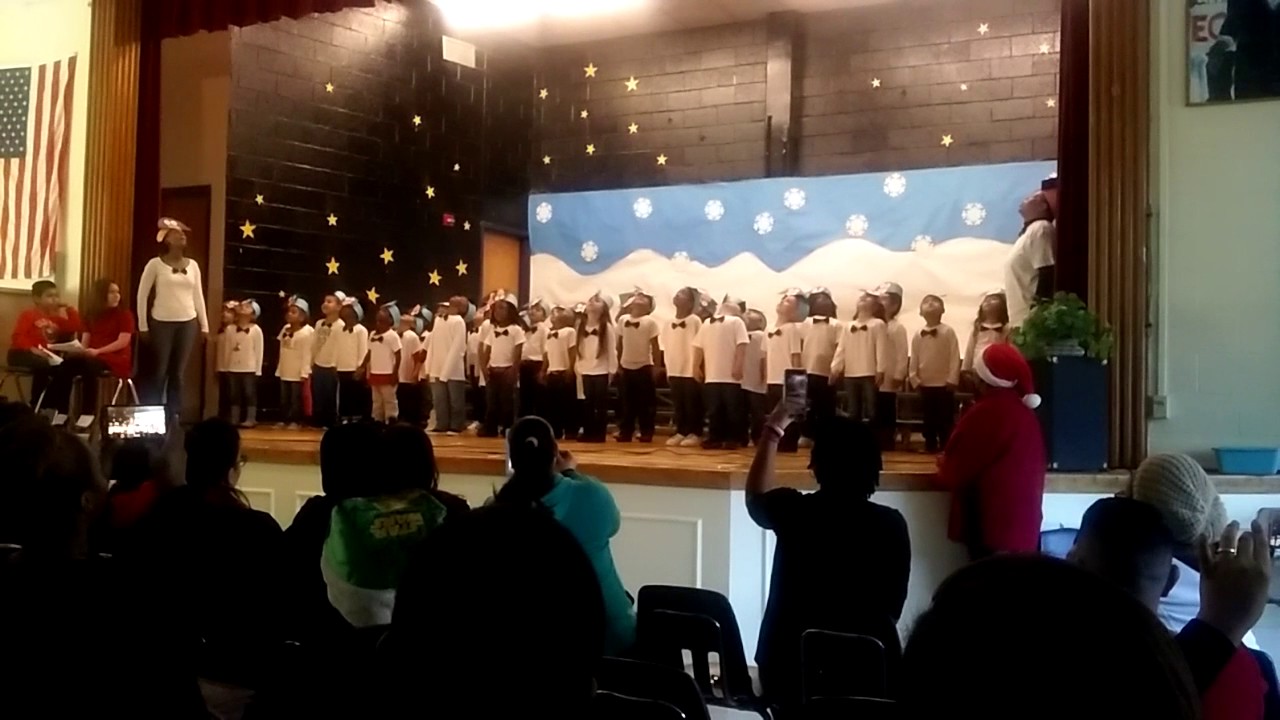 PRE-K STUDENT'S, SINGING CHRISTMAS CAROL'S At The SCHOOL CHRISTMAS ...