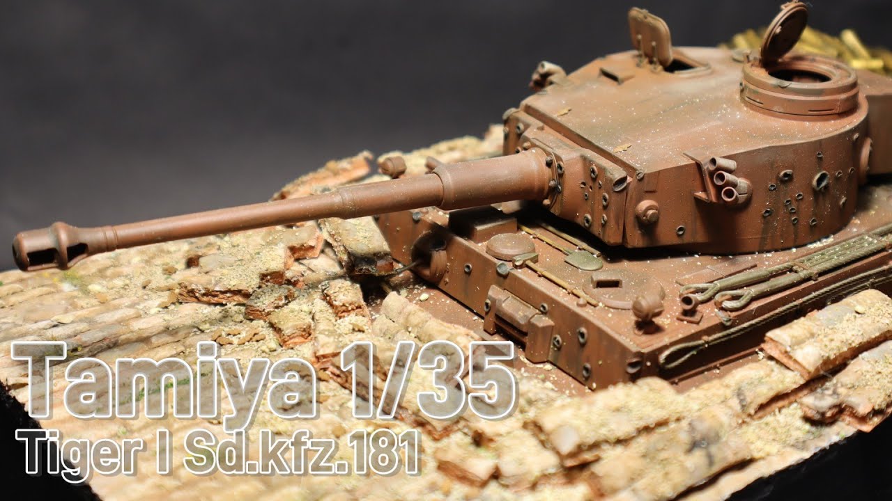 LAST STAND of the Fearsome TIGER TANK! #tamiya - YouTube