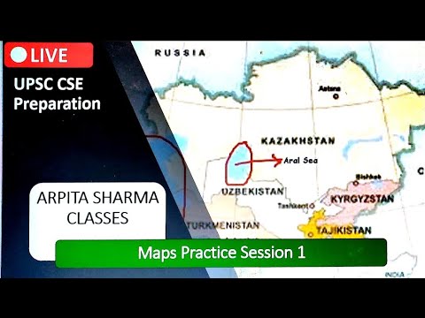 Maps Practice Session-1 || UPSC CSE - YouTube