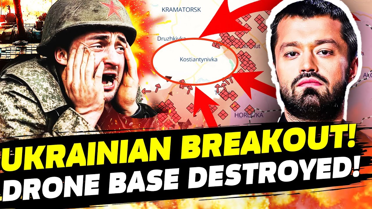 🚨RIGHT NOW: BOMBS RAIN DOWN ON RUSSIAN DRONE HUB! TOTAL PANIC ON FRONTLINE! | BATTLE MAP - YouTube