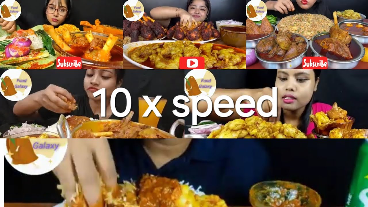 Mukbang eating fat carry with rice😋🤤🍚🥓🍗 - YouTube