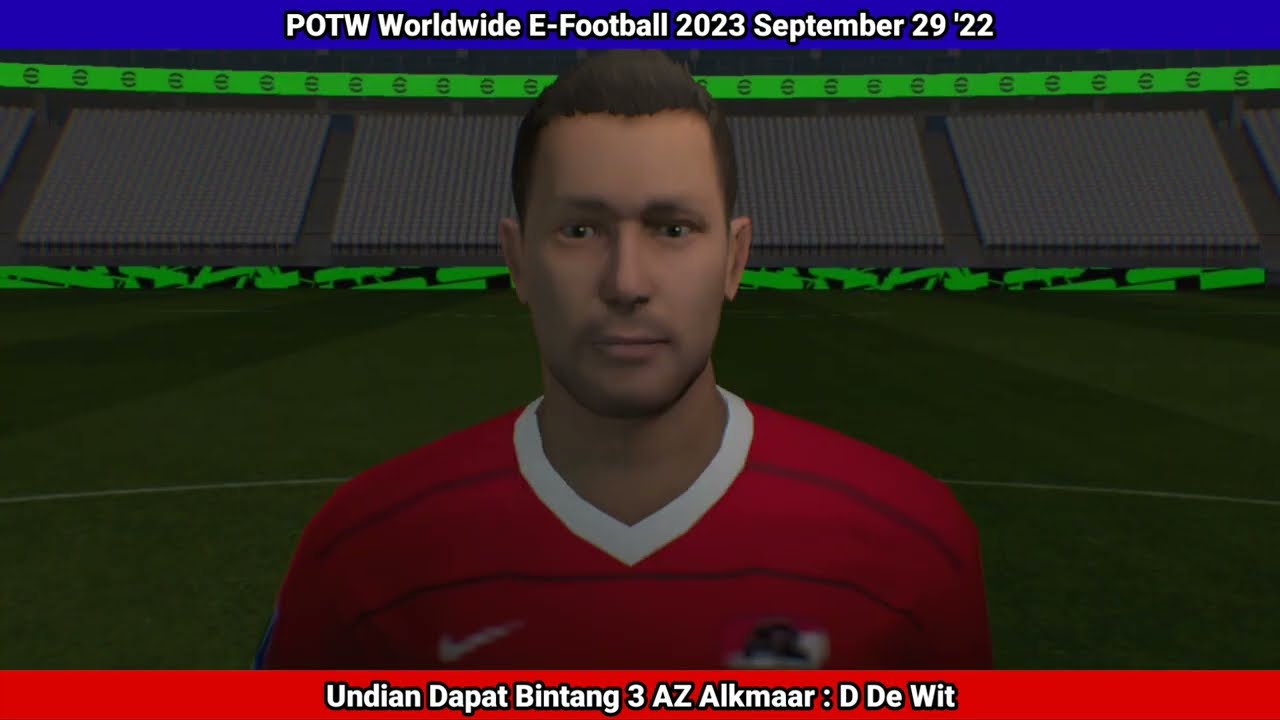 POTW Worldwide E-Football 2023 September 29 '22 Undian Dapat Bintang 3 ...