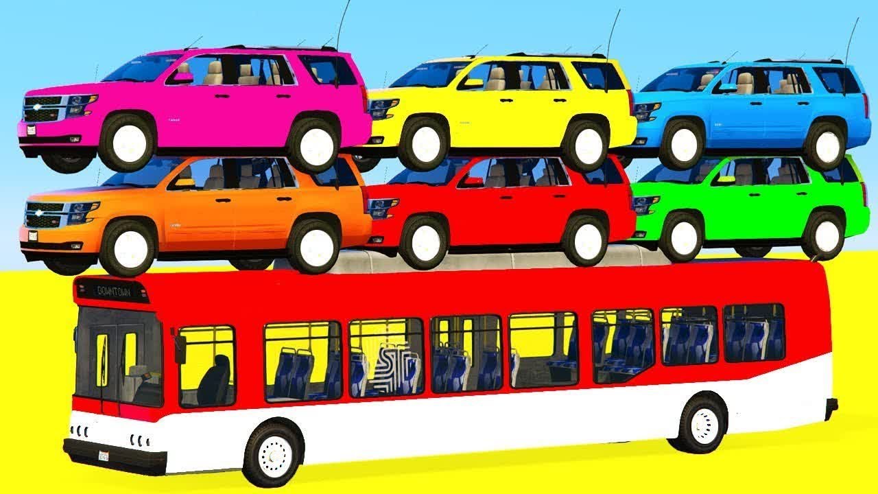 Learn COLOR CARS Race With Spider-man Superheroes & Nursery Rhymes for ...