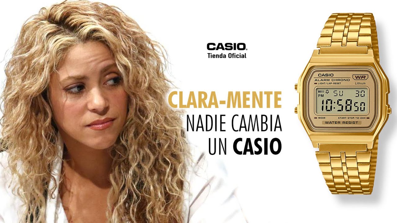 La BRILLANTE RESPUESTA de CASIO a SHAKIRA - YouTube