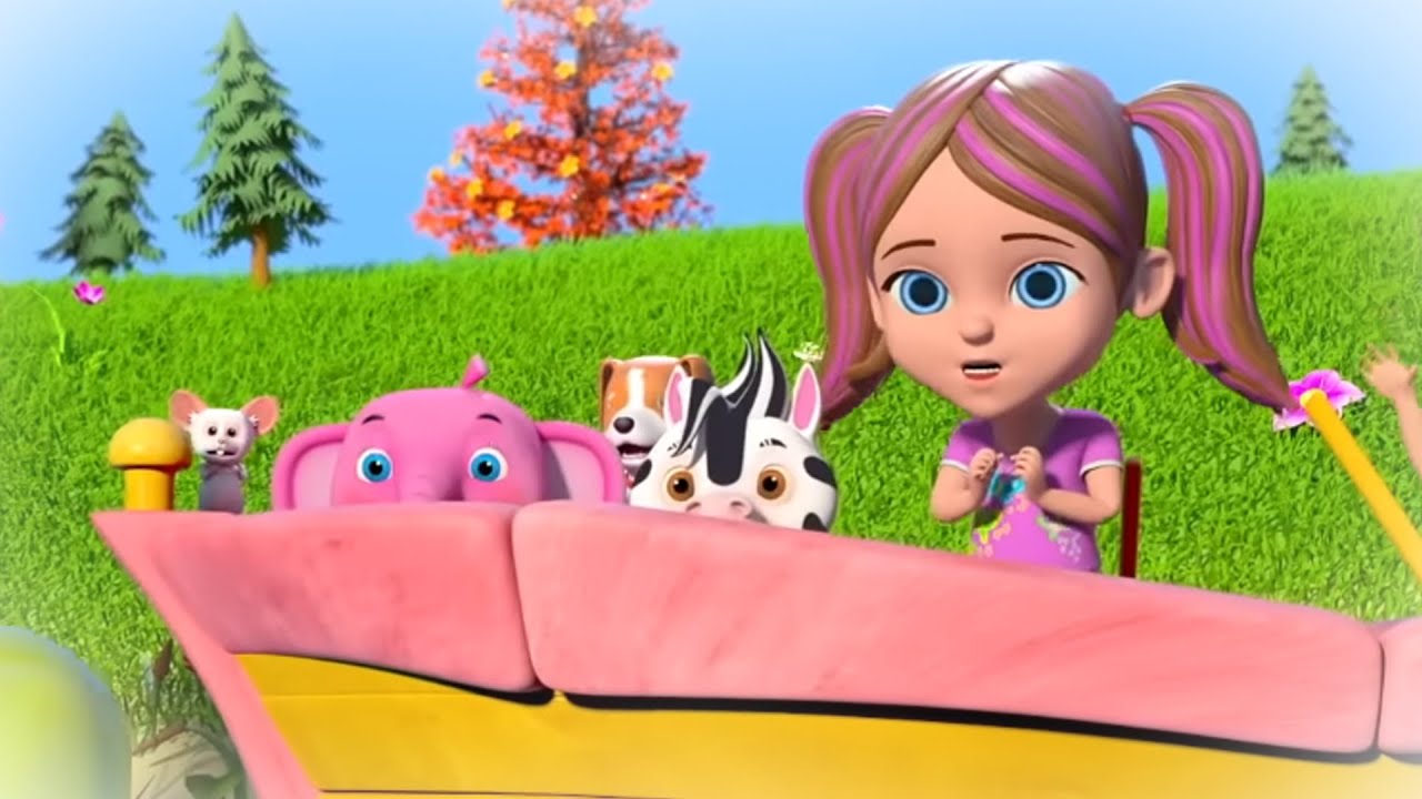 Row Row Row Your Boat + More Kindergarten Nursery Rhymes & Songs for ...