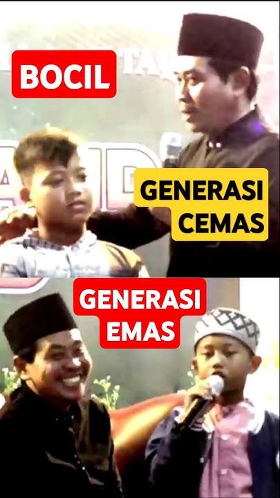 🟥BOCIL GENERASI CEMAS VS EMAS - CERAMAH LUCU KH ANWAR ZAHID #fyp #shorts #shortsfeed # ...