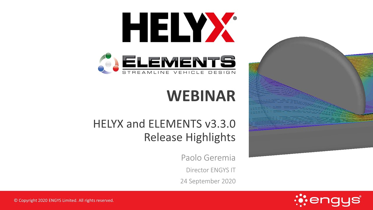 HELYX and ELEMENTS v3.3.0 Release Highlights - YouTube