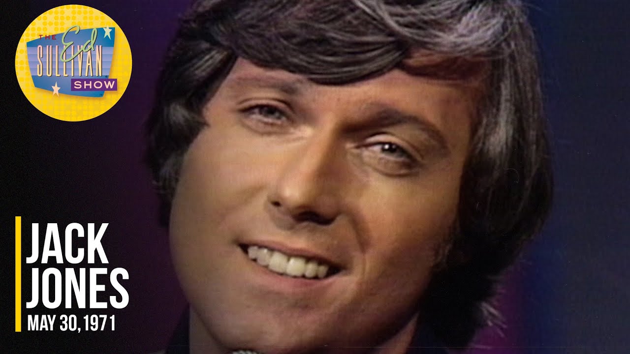 Jack Jones "What Are You Doing The Rest Of Your Life?" on The Ed Sullivan Show - YouTube